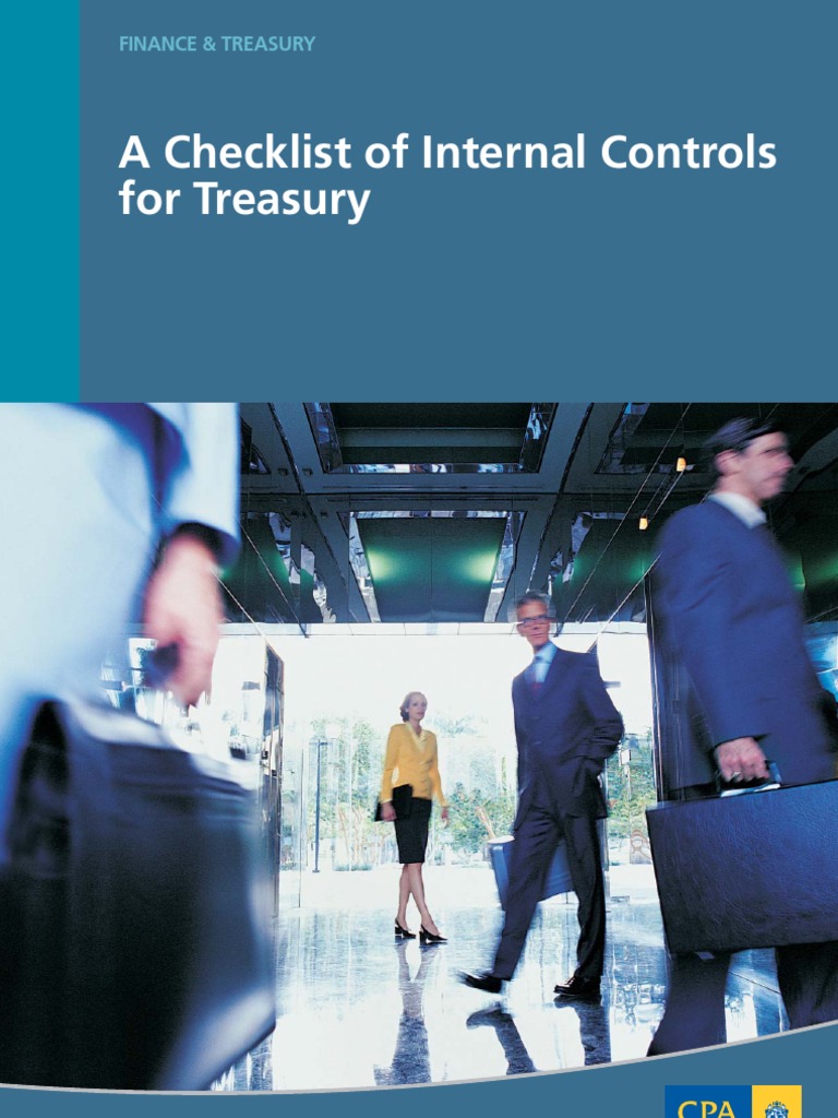 Checklist of Internal Controls For Treasury | Download Free PDF ...