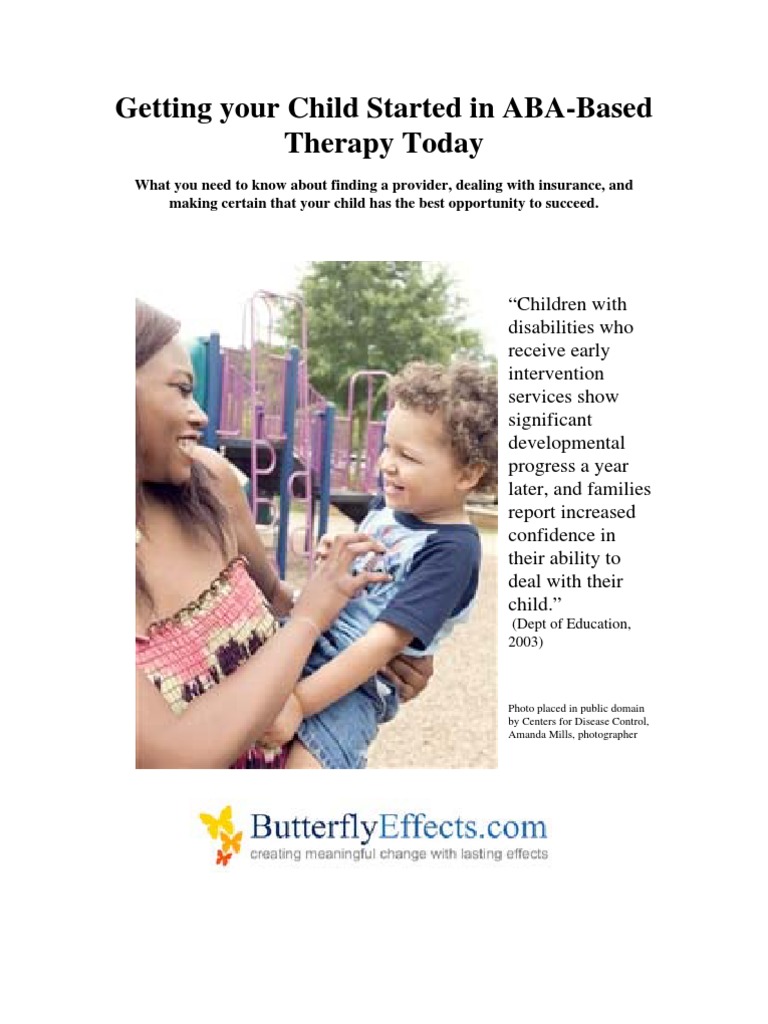 ABATherapyGetStartedBEv 1 | PDF | Autism | Insurance