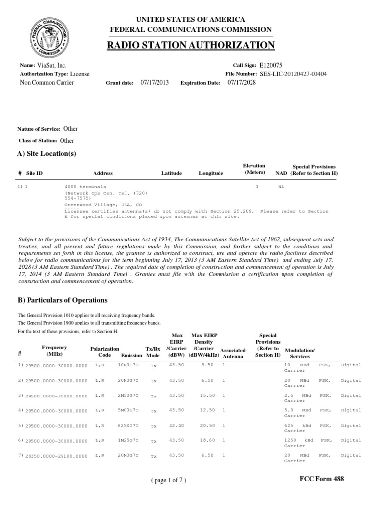 FCC Approval Notice | PDF | Federal Communications Commission | Radio
