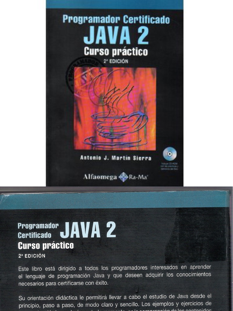 Programador Certificado Java 2 Curso Practico Segunda Edicion RA-MA PDF ...