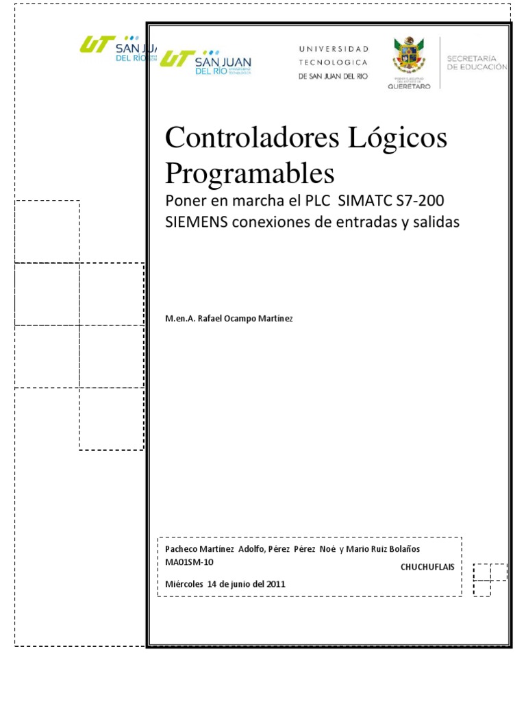 Controladores Lógicos Programables | PDF