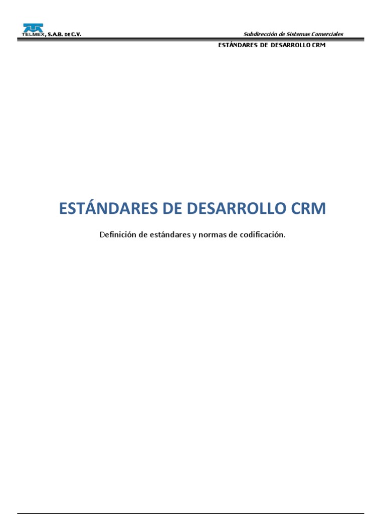 Definicion de Estandares y Normas de Codificacion | PDF | Java (lenguaje de programación ...