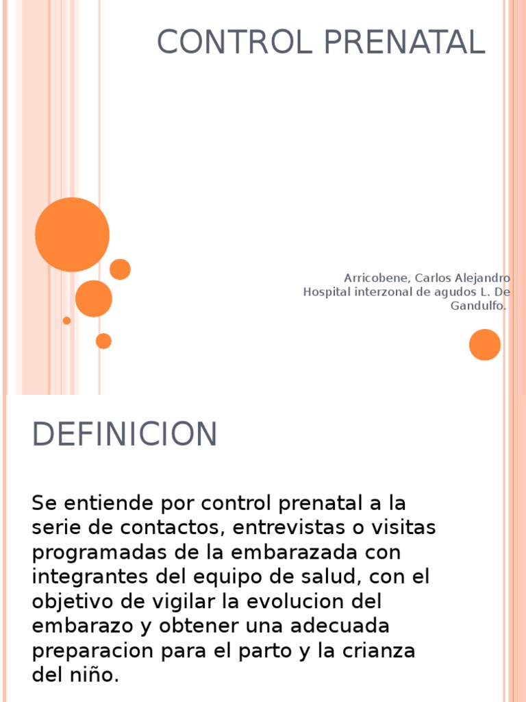 Control Prenatal | PDF