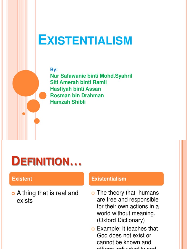 Existentialism | PDF | Existentialism | Free Will