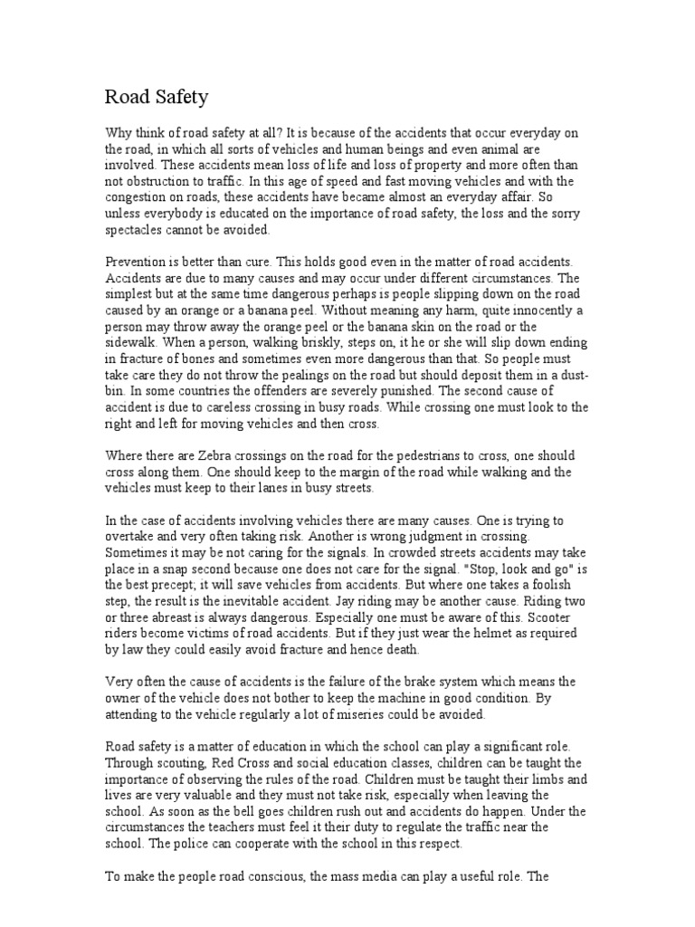 Essay Lower Secondary PMR WWW - Englishdail626.com. | PDF | Dream | Traffic