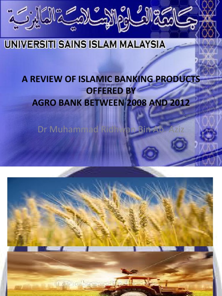 Islamic Banking at Agro Bank | PDF | Islamic Banking And Finance | Banks
