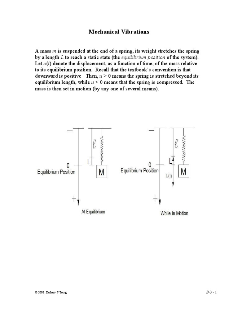 Mechanical Vibrations | PDF
