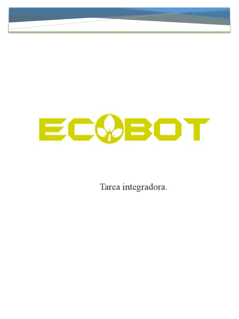 Proyecto ECO BOT | PDF | Reciclaje | Residuos