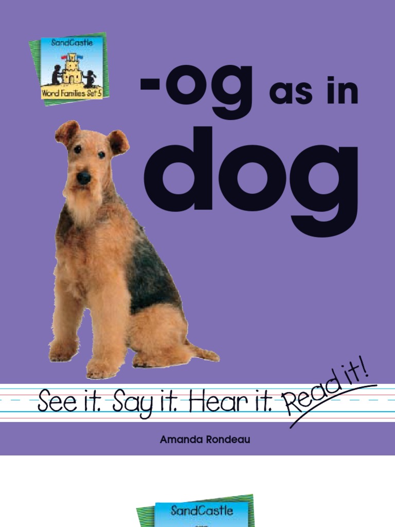 Og As in Dog | PDF | Phonics | Reading (Process)