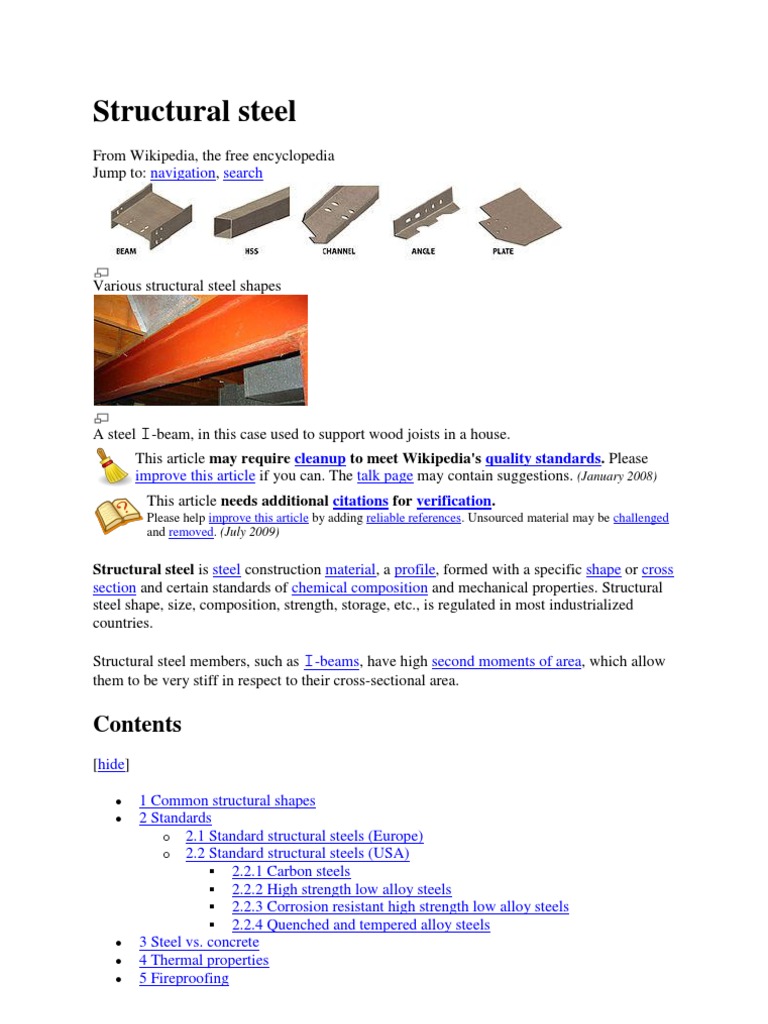 Structural Steel | PDF | Structural Steel | Steel