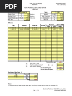 PSV Sizing Table | PDF | Valve | Gases
