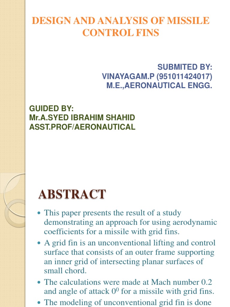 Missile | Download Free PDF | Flight | Aerodynamics