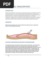 Abdominal Paracentesis | Peritoneum | Abdomen