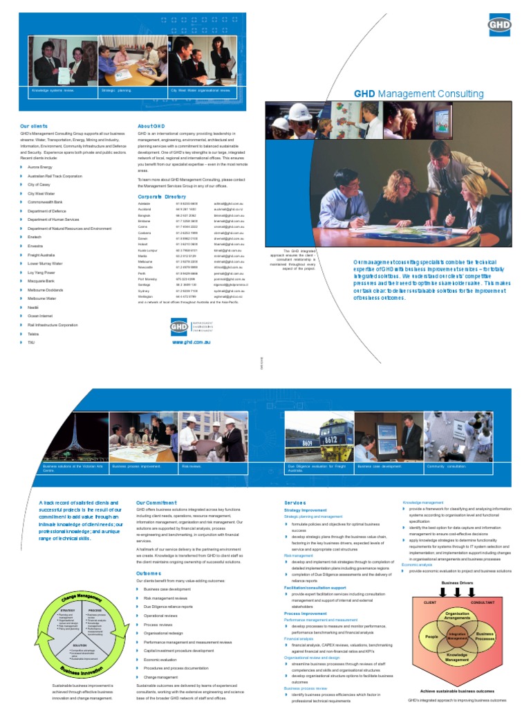 Management Consulting | PDF | Strategic Management | Risk Management