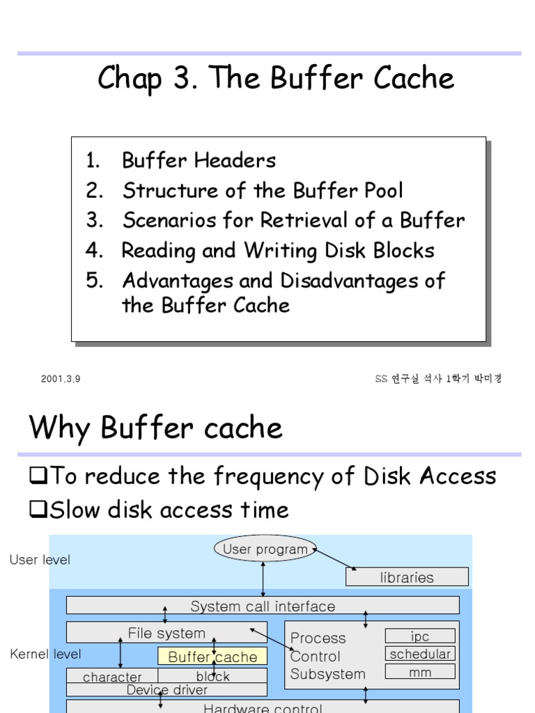 Unix ch03 03 | PDF | Data Buffer | Input/Output