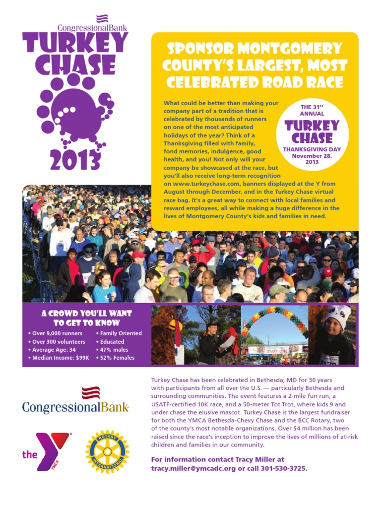 Turkey Chase Sponsorship Opportunities | PDF | Business