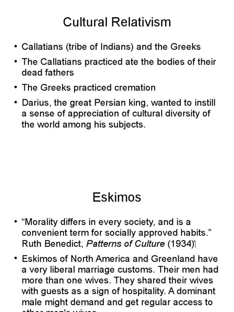 Cultural Relativism | PDF | Social Science