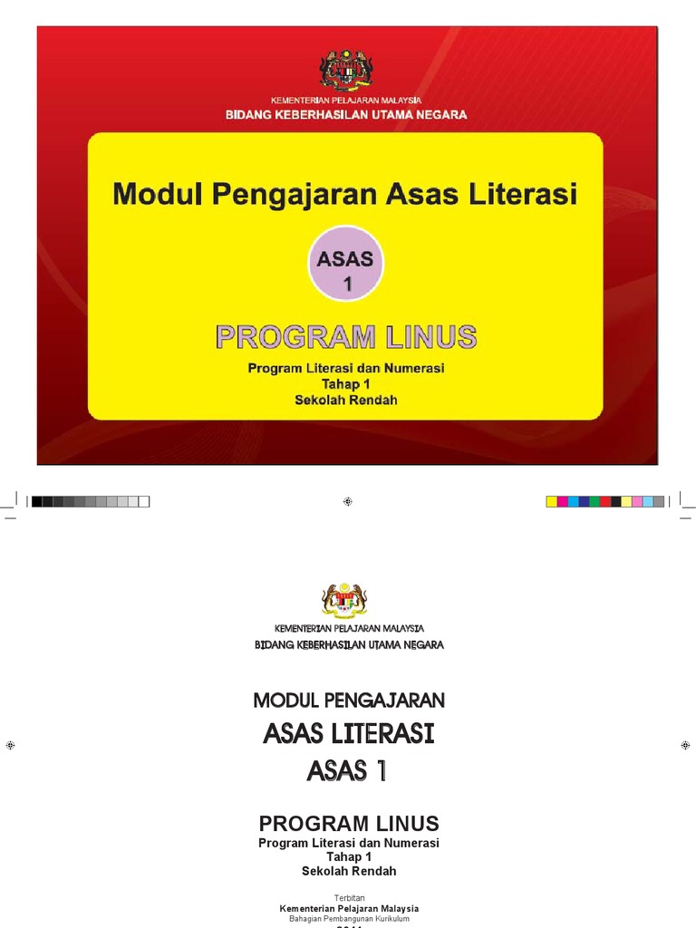 LINUS: Modul Guru Literasi Asas 1 | PDF