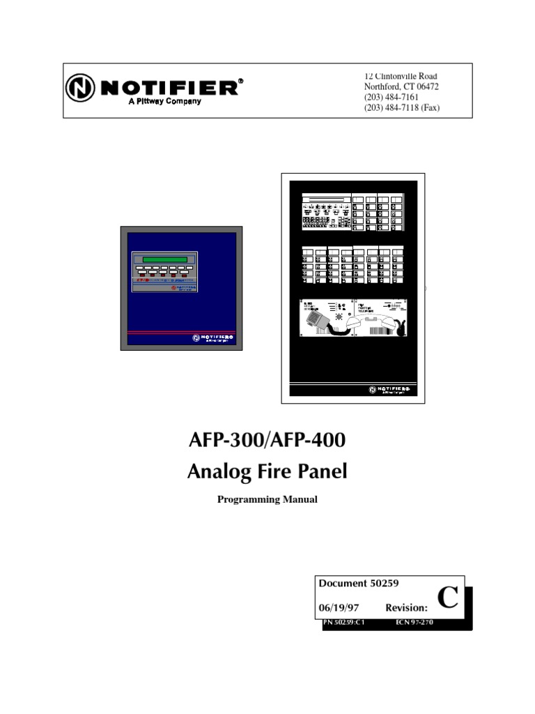 AFP-400 US Prog Manual | PDF | Electromagnetic Interference | Radio