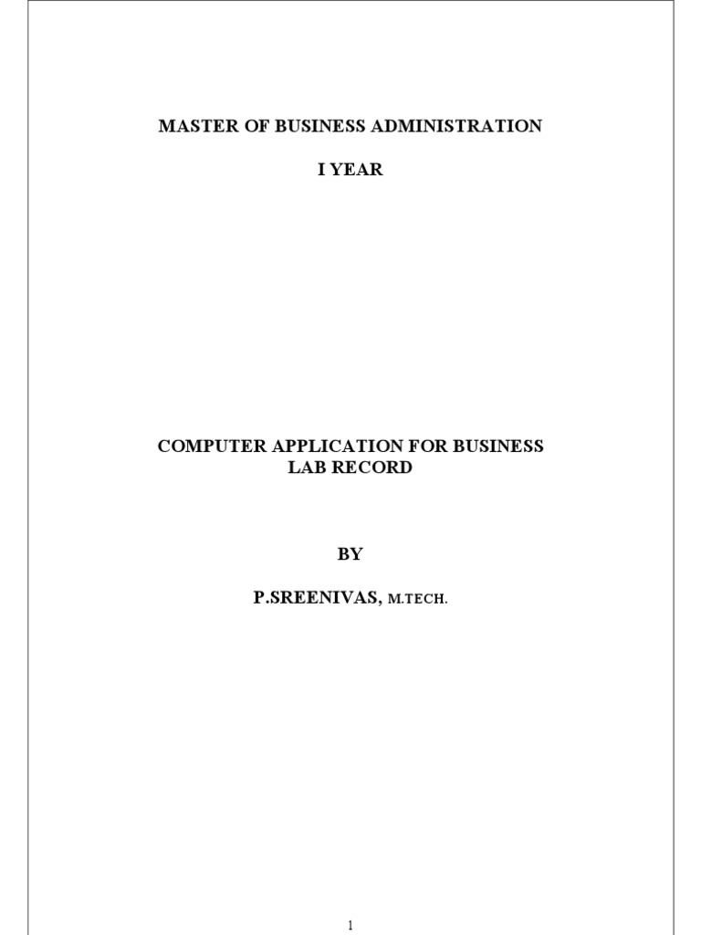 Dbms Mba Record | PDF | Pl/Sql | Sql