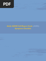 DSM 5 ADHD Symptom Checklist | PDF | Attention Deficit Hyperactivity ...
