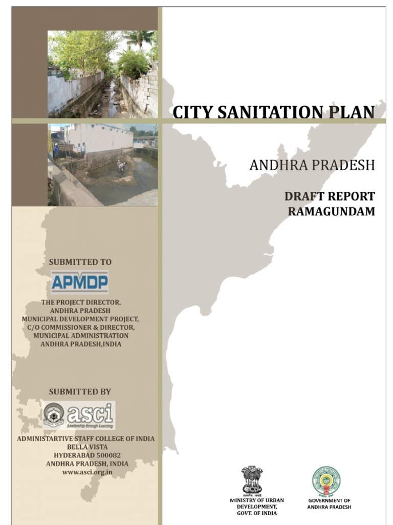 City Sanitation Plan for Ramagundam Municipality: A Situational ...
