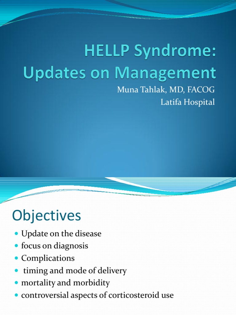 HELLP Syndrome | Childbirth | Human Pregnancy