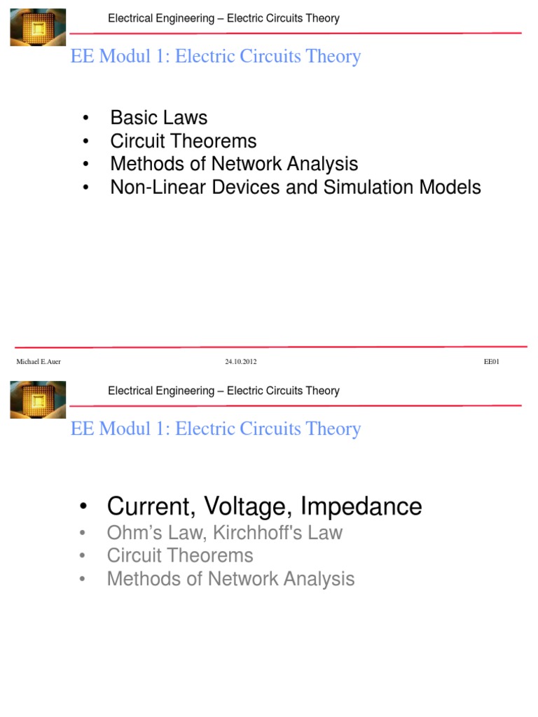 Circuit Theory | PDF | Network Analysis (Electrical Circuits) | Electrical Network
