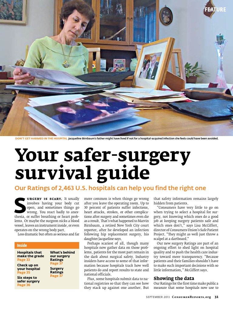 Surgery Report & Ratings | PDF | Phoenix | Surgery