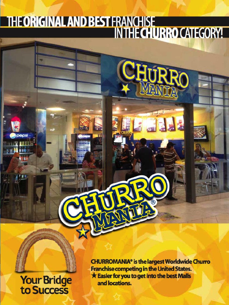 Churromania Franchise Brochure