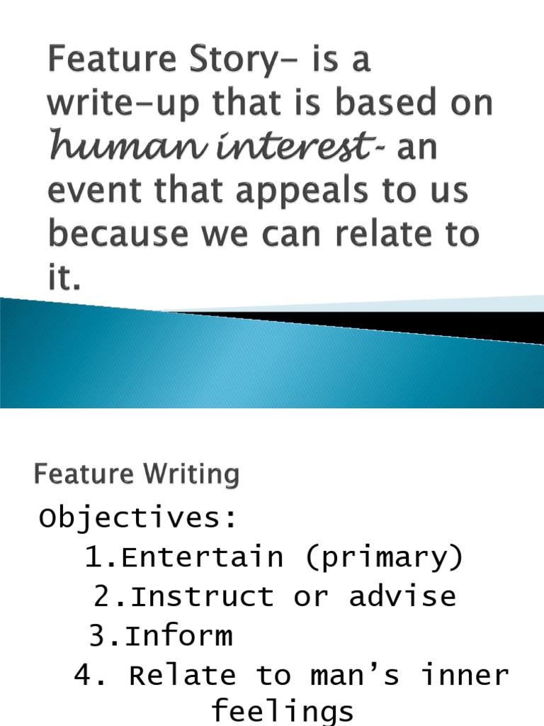 Crafting Engaging Feature Stories | PDF | Journalism | Sentence ...