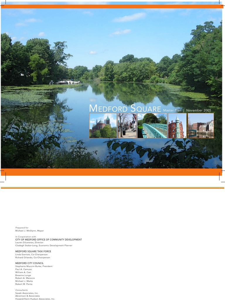 Medford Square Master Plan | PDF | Street | Retail