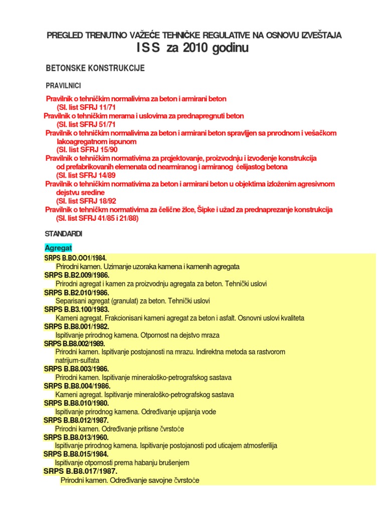 Betonske Konstrukcije | PDF