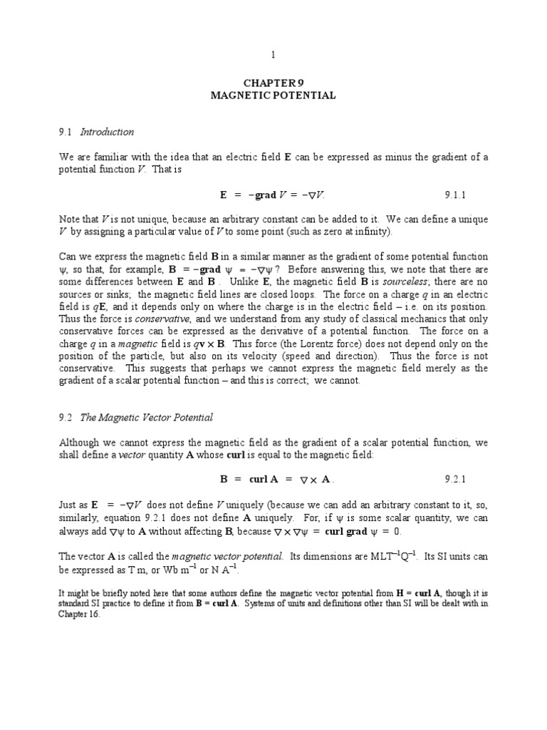 Em 9 | PDF | Magnetic Field | Force