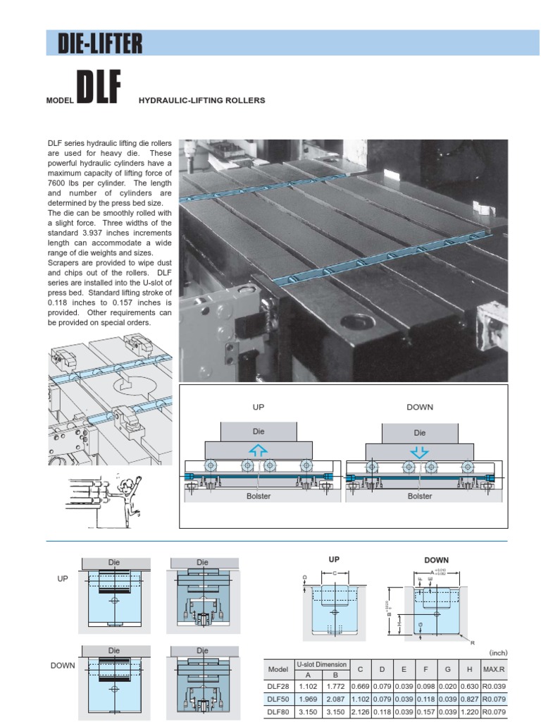 Die Lifter | PDF | Machines | Mechanical Engineering
