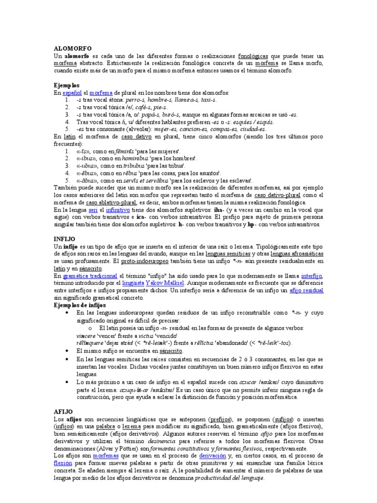 ALOMORFO | PDF | Los símbolos | Lingüística