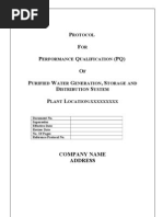 Audit Checklist For Purified Water System | Purified Water | Water