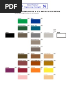 Suggested Colors For Geologic Maps | PDF | Geology | Earth Sciences