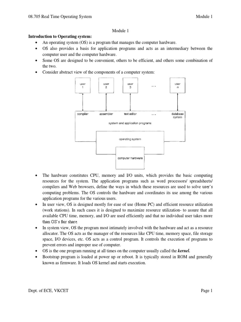 Operating System | PDF | Scheduling (Computing) | Process (Computing)