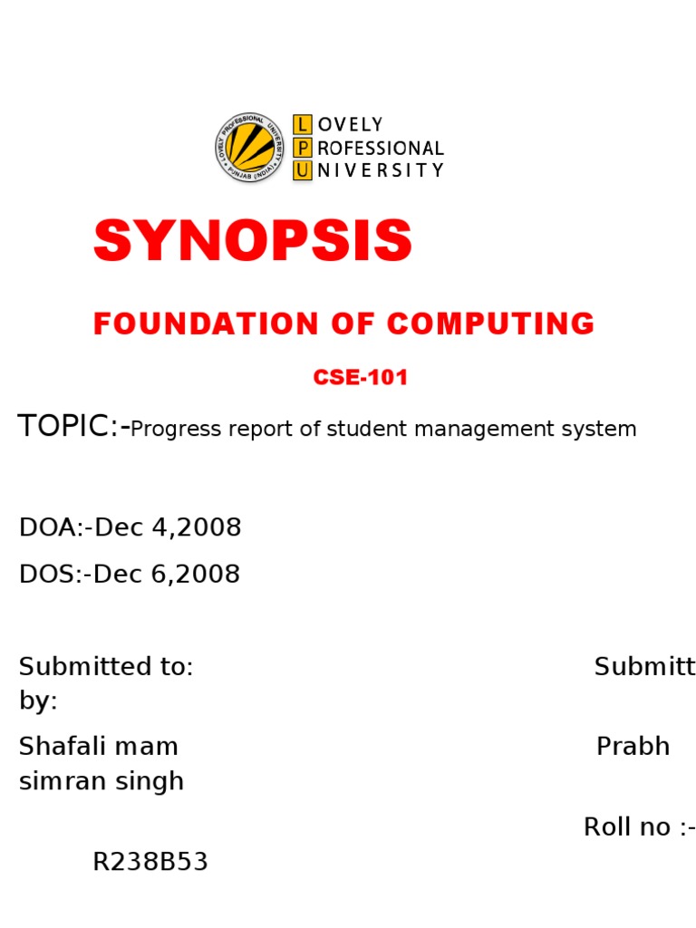 Student Management System | PDF | C++ | Computer Programming