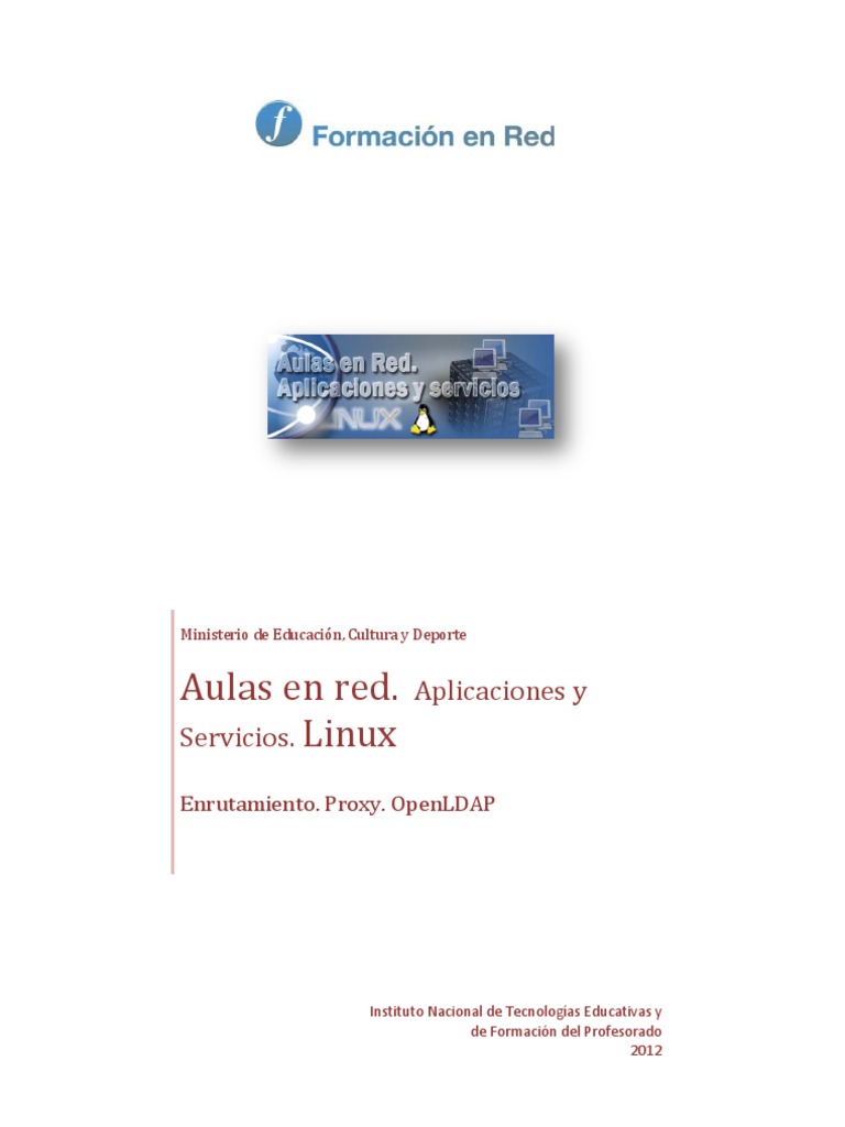 6 Enrutamiento Proxy OpenLDAP | PDF