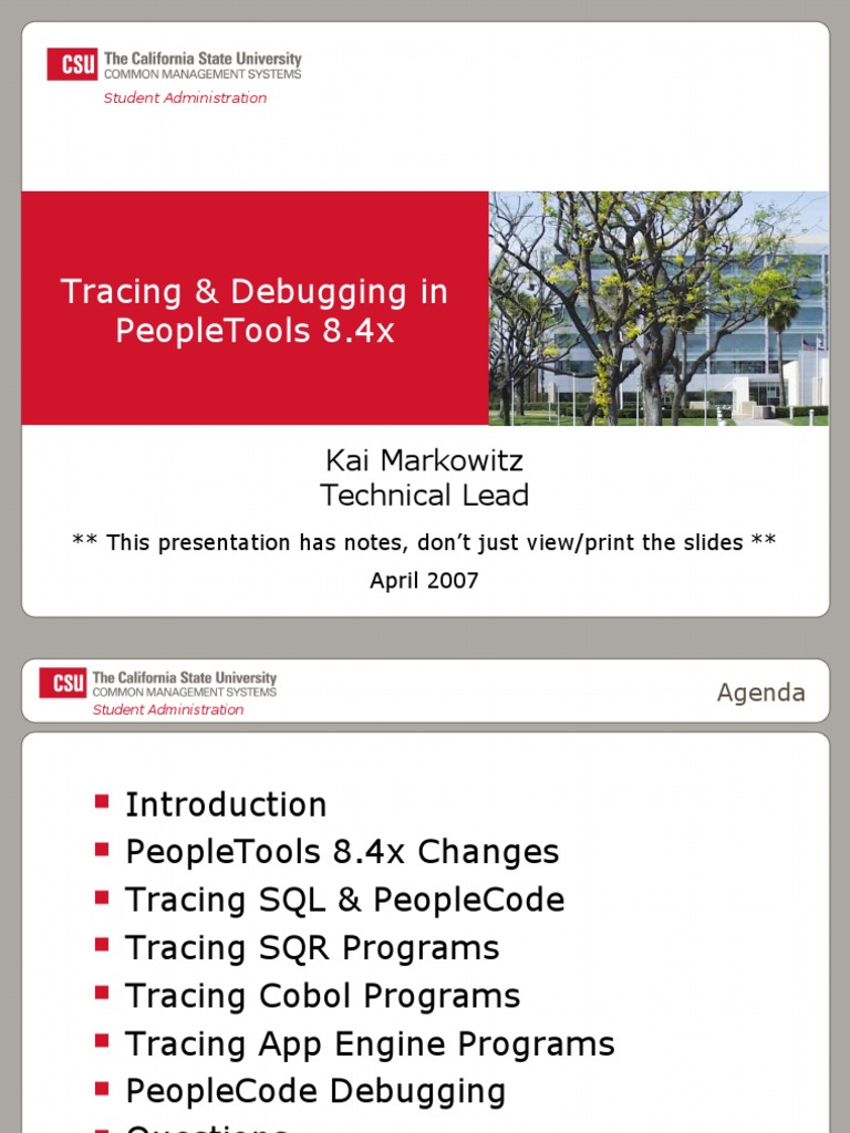Debugging PeopleCode in April 8.4 | PDF | Areas Of Computer Science ...