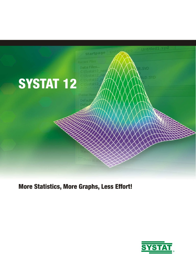 Systat | PDF | Resampling (Statistics) | Bootstrapping (Statistics)