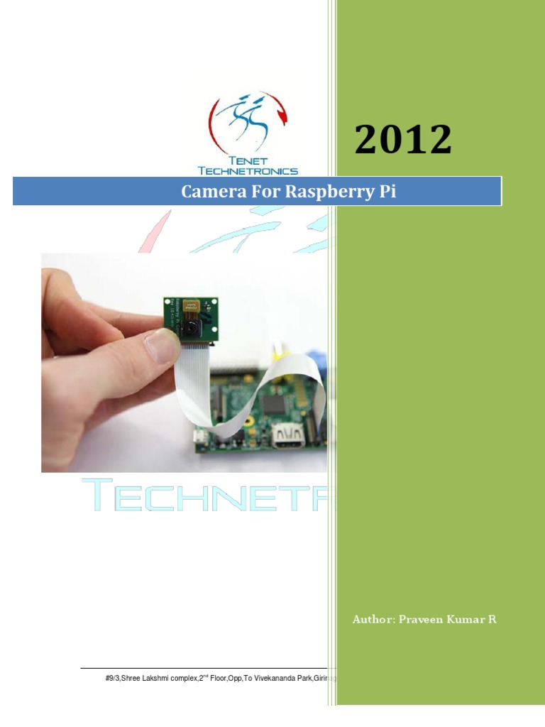 Camera For Raspberry Pi | PDF | Command Line Interface | Camera