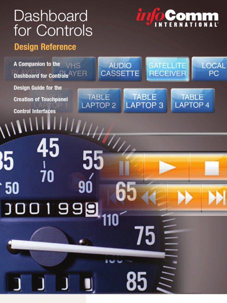 Dashboard For Controls Design Reference | PDF