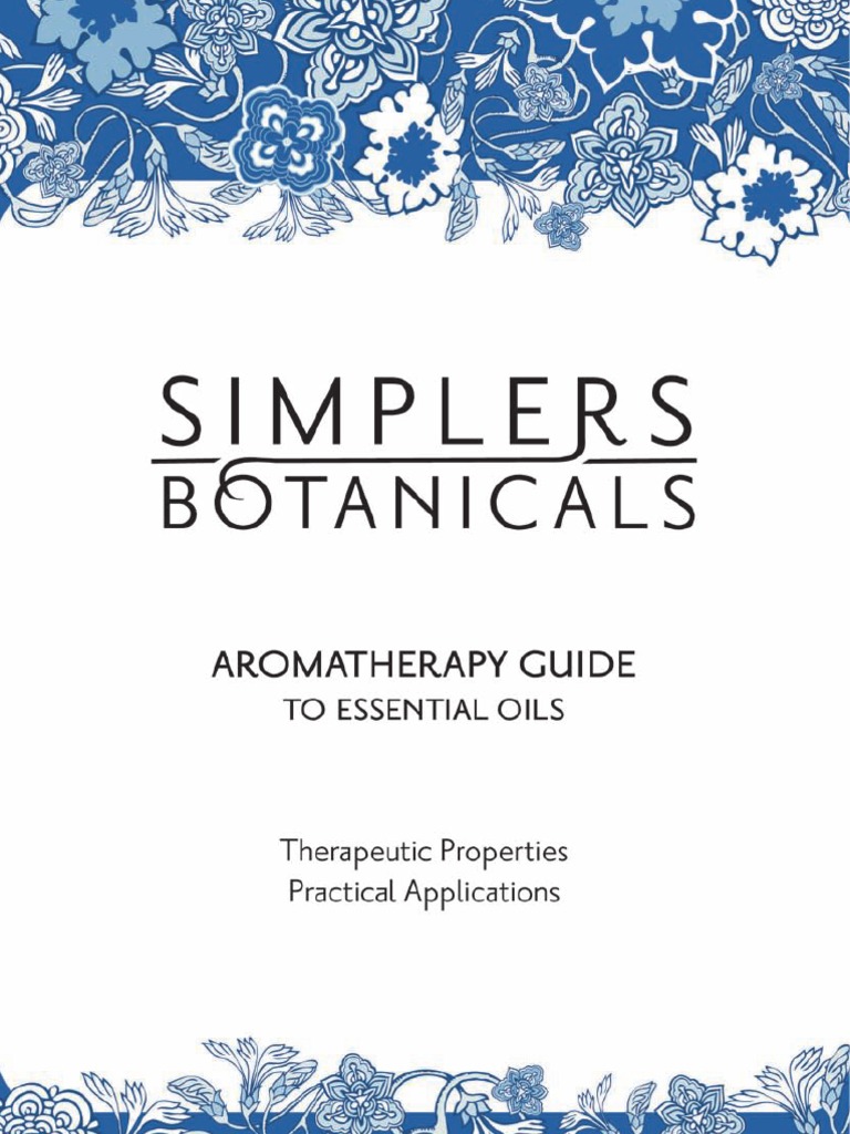 Aromatherapy Guide | PDF | Essential Oil | Aromatherapy