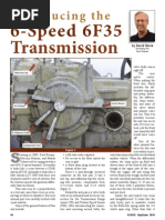 6f35 Rebuild Manual | PDF | Automatic Transmission | Manual Transmission