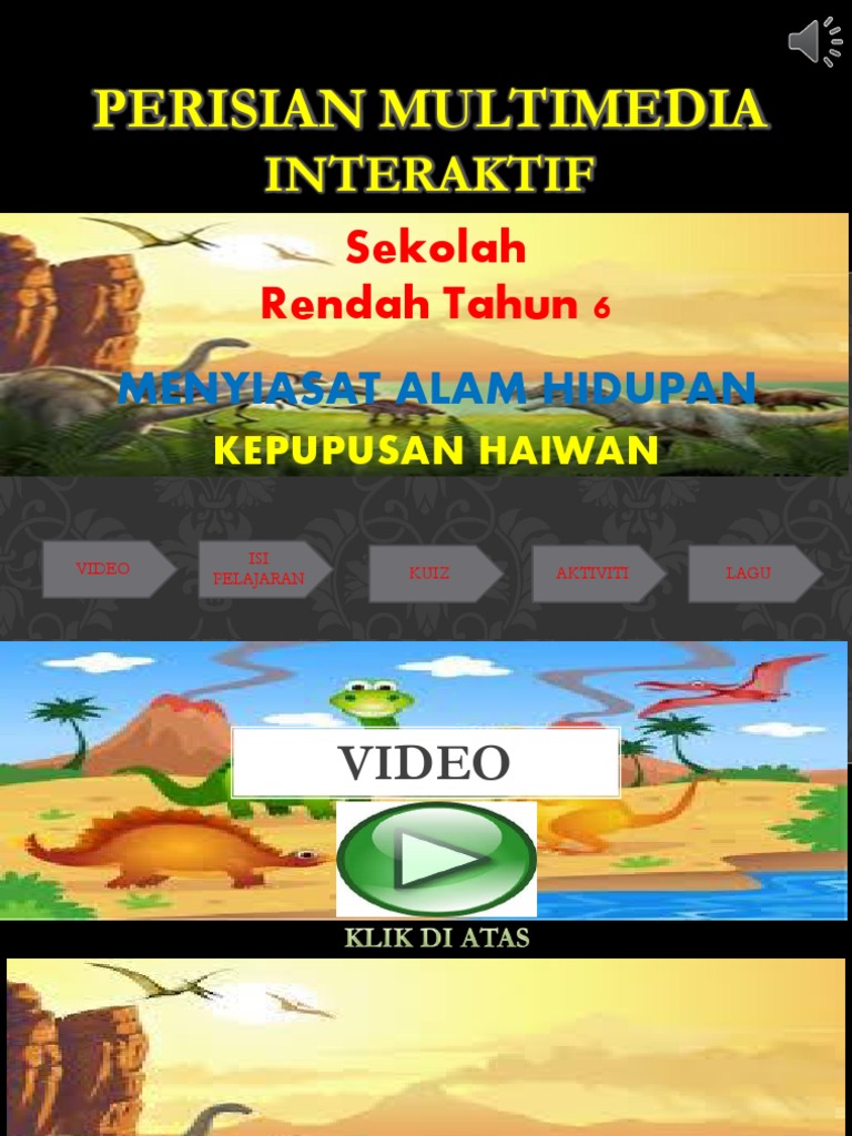 Perisian Multimedia Interaktif YANG DAH SIAP | PDF