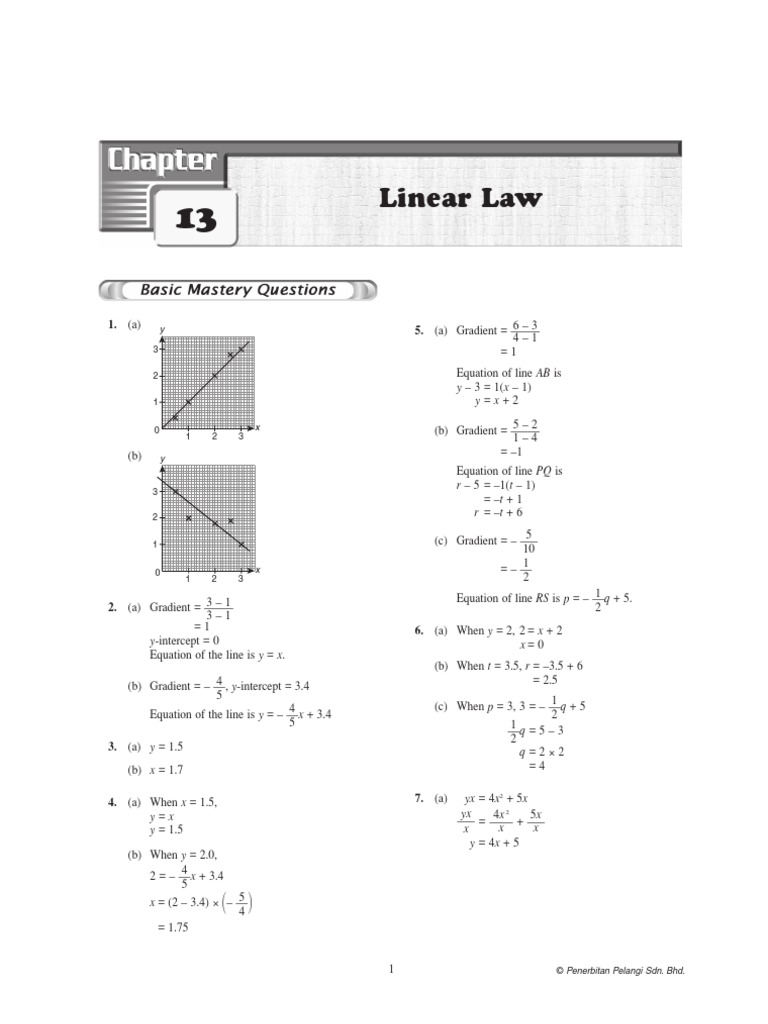 13.linear Law | PDF | Teaching Methods & Materials | Computers