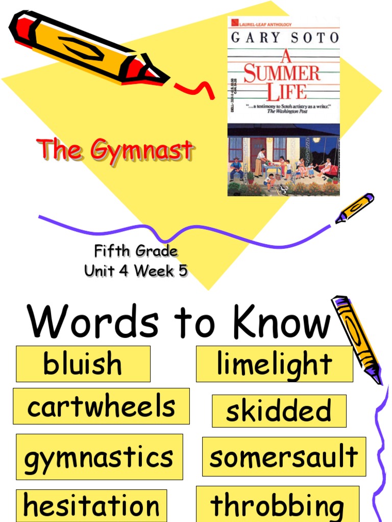 Gymnastics Vocabulary for Fifth Grade | PDF | Language Arts & Discipline